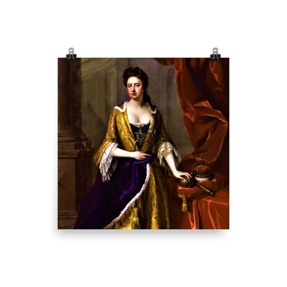 Anne, Queen of Great Britain Poster Print - Etsy UK