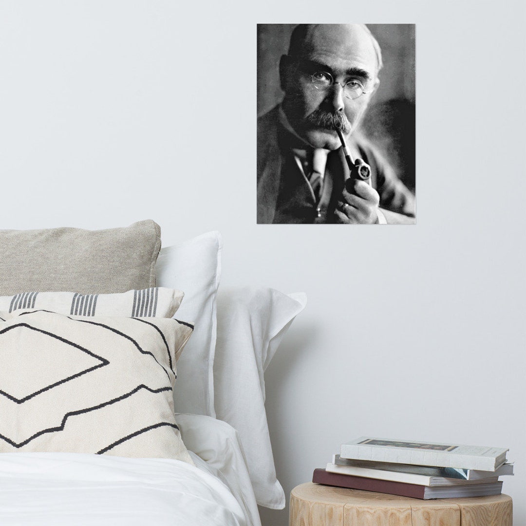 Kipling Poster Print, Vintage Rudyard Kipling Wall Art - Etsy