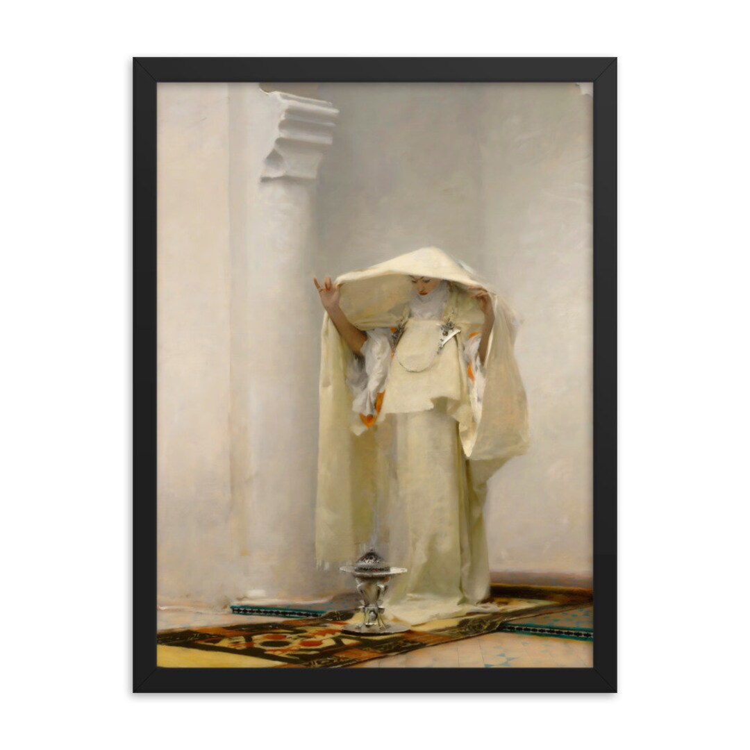 Fumée D'ambre Gris (smoke of Ambergris) by John Singer Sargent Framed ...