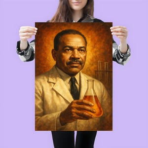 Percy Julian Innovator Poster Print | Unique Scientific Wall Art ...