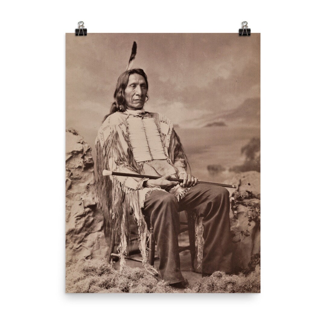 Red Cloud Poster Print - Etsy