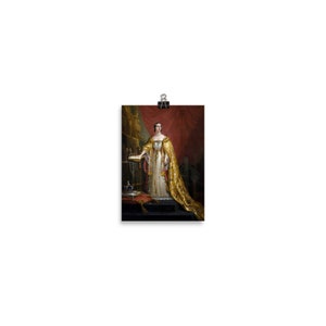 Queen Victoria Taking the Coronation Oath by George Hayter Poster Print ...