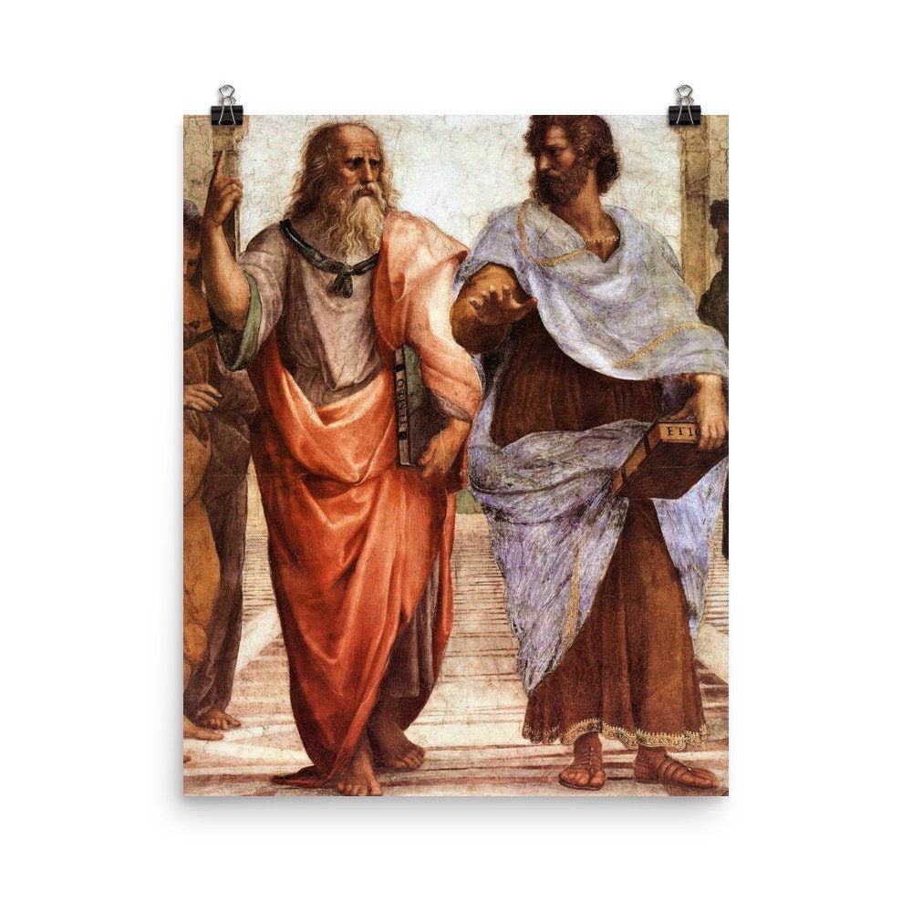 Plato And Aristotle Wallpaper