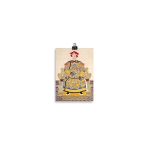 Tongzhi Emperor Poster Print - Etsy