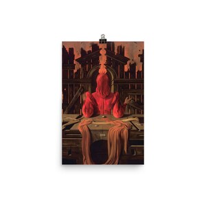 Cassandra by Eugene Berman Poster Print - Etsy