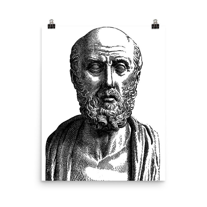 Hippocrates Poster Print - Etsy
