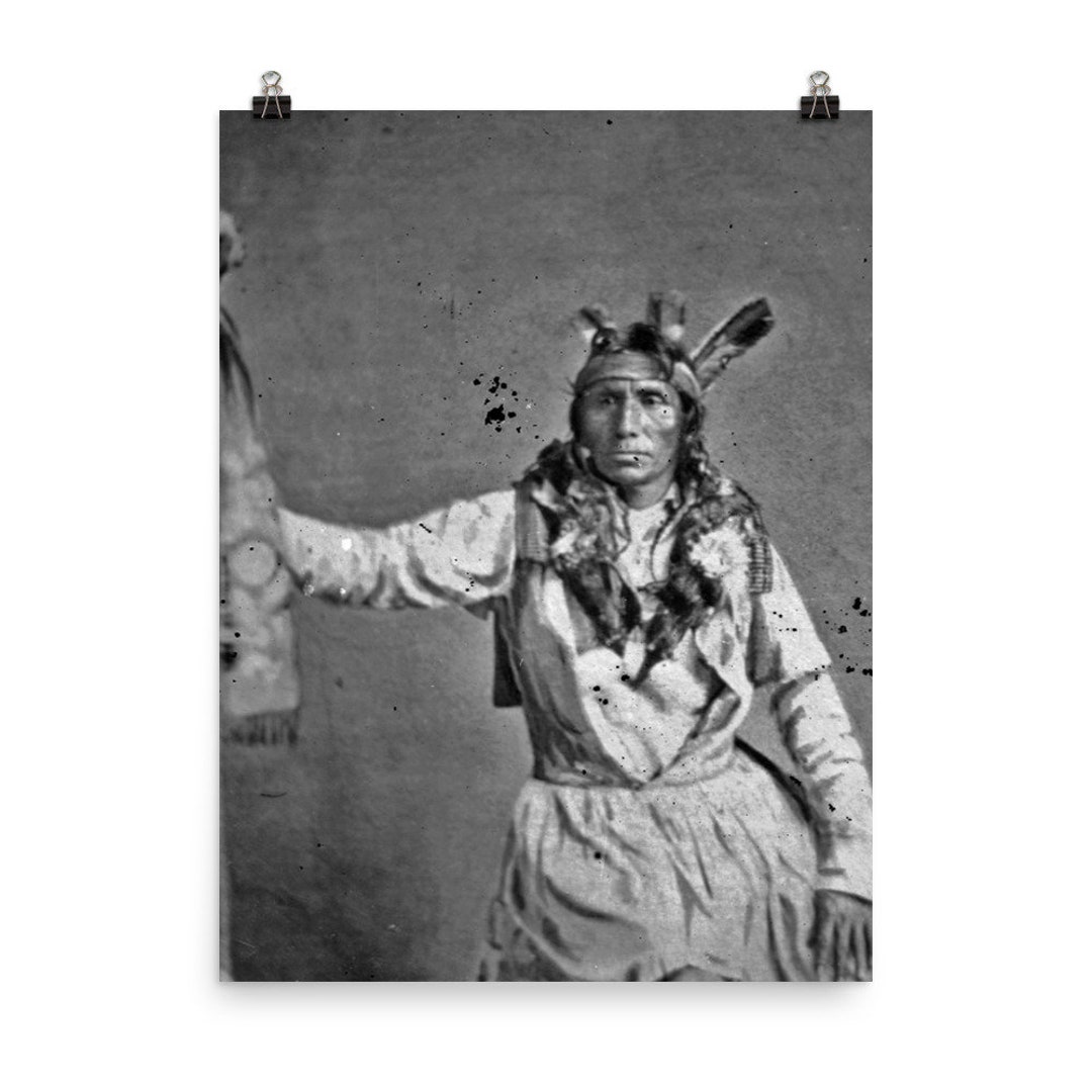 Chief Little Crow Poster Print - Etsy