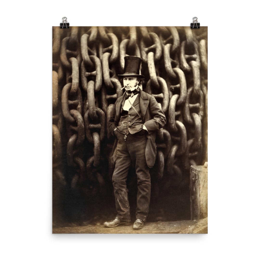 Isambard Kingdom Brunel Poster Print - Etsy