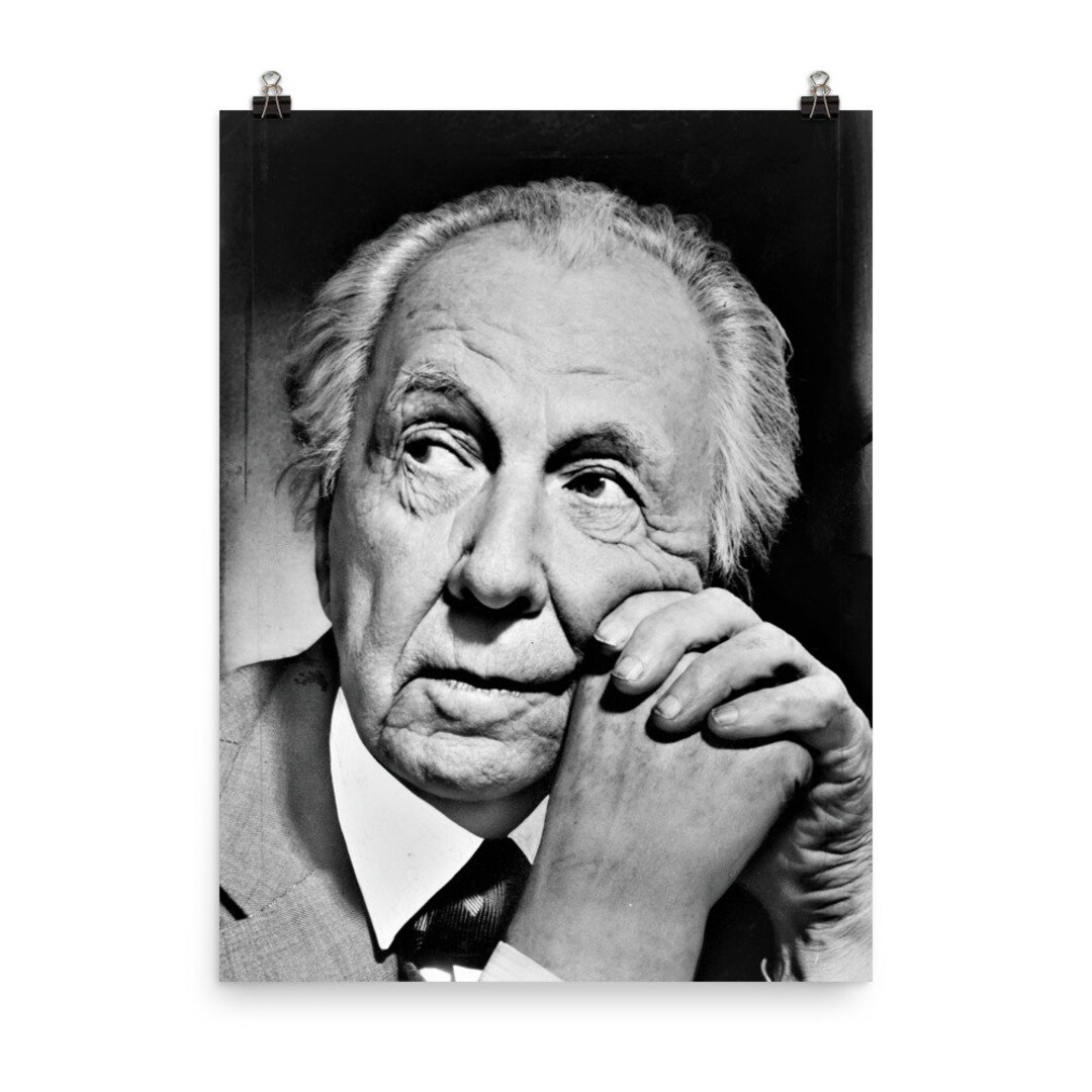 Frank Lloyd Wright Poster Print - Etsy