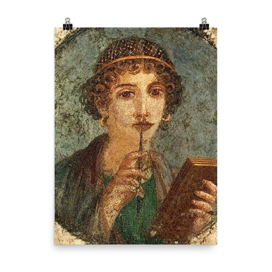 Sappho Poster Print - Etsy