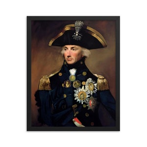 Vice Admiral Sir Horatio Nelson Framed Print - Etsy