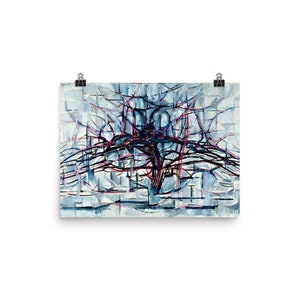 Horizontal Tree by Piet Mondrian Poster Print - Etsy