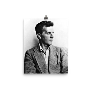 Ludwig Wittgenstein Poster Print - Etsy