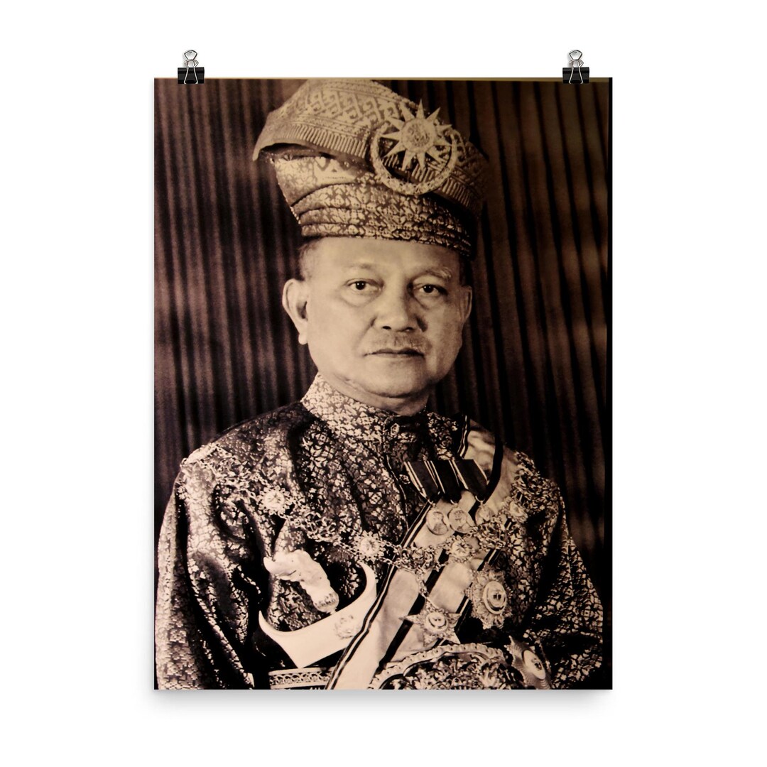 Abdul Rahman of Negeri Sembilan Poster Print – 18” X 24” - Etsy