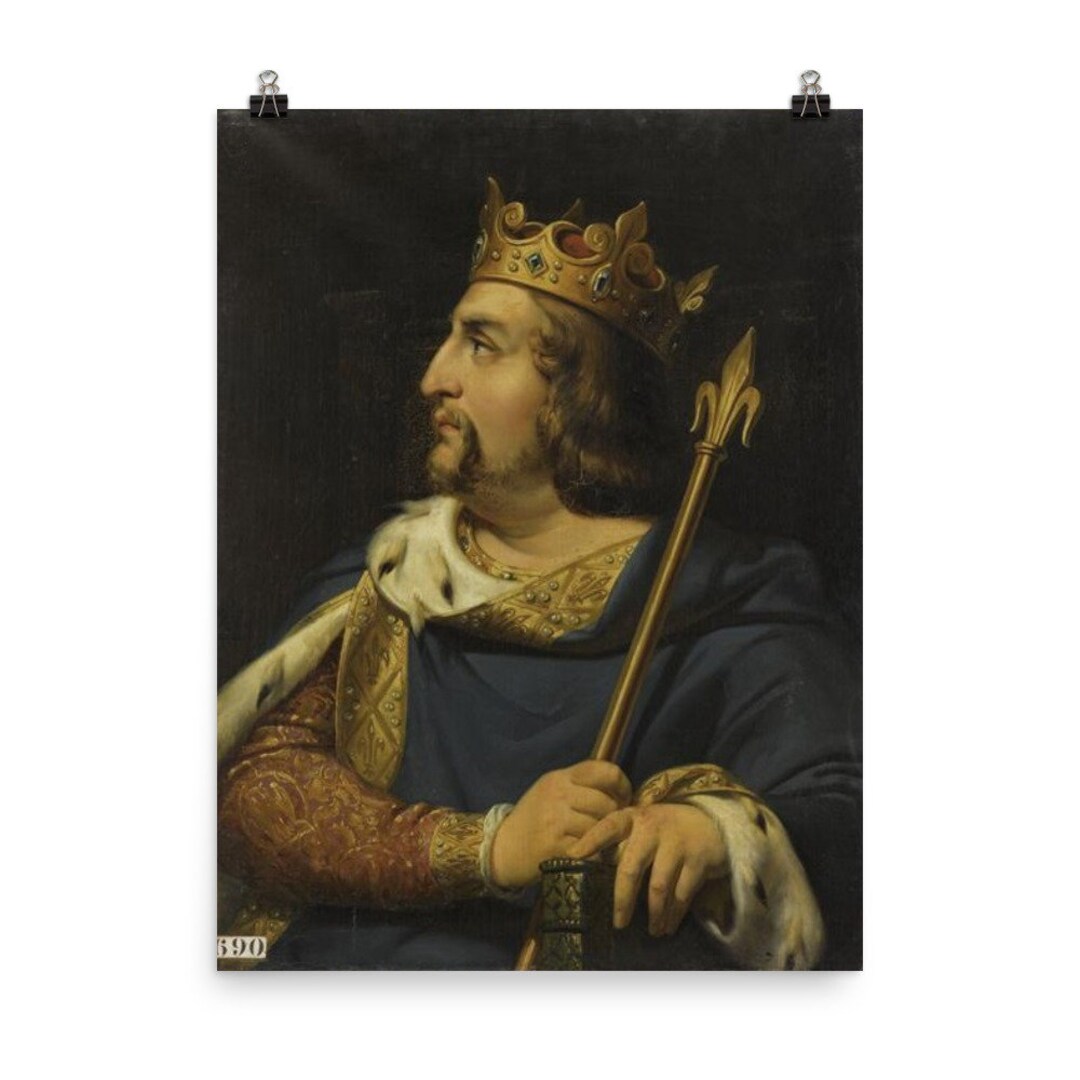 Louis VI of France Poster Print - Etsy