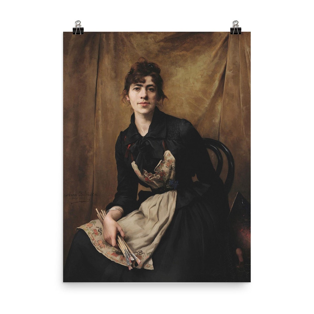 Anna Bilinska Bohdanowiczowa Poster Print - Etsy