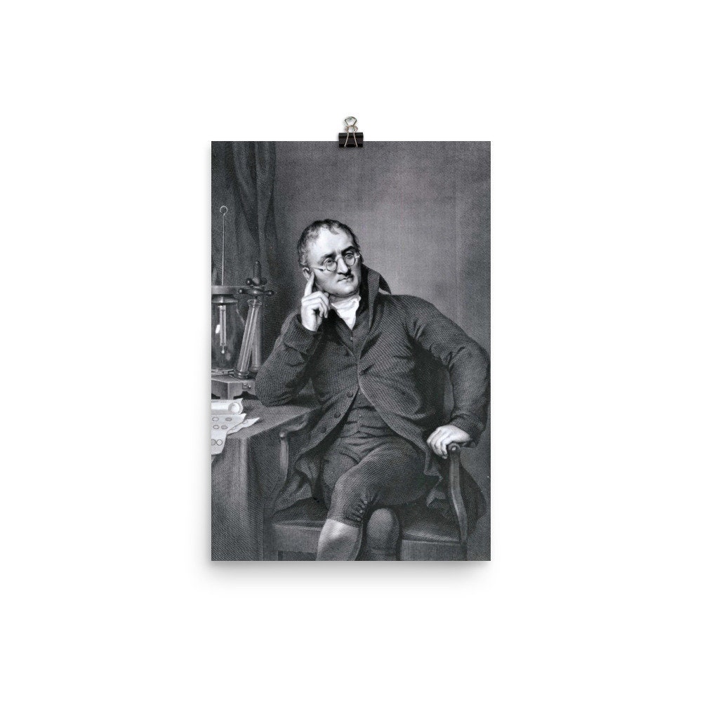 John Dalton Poster Print - Etsy
