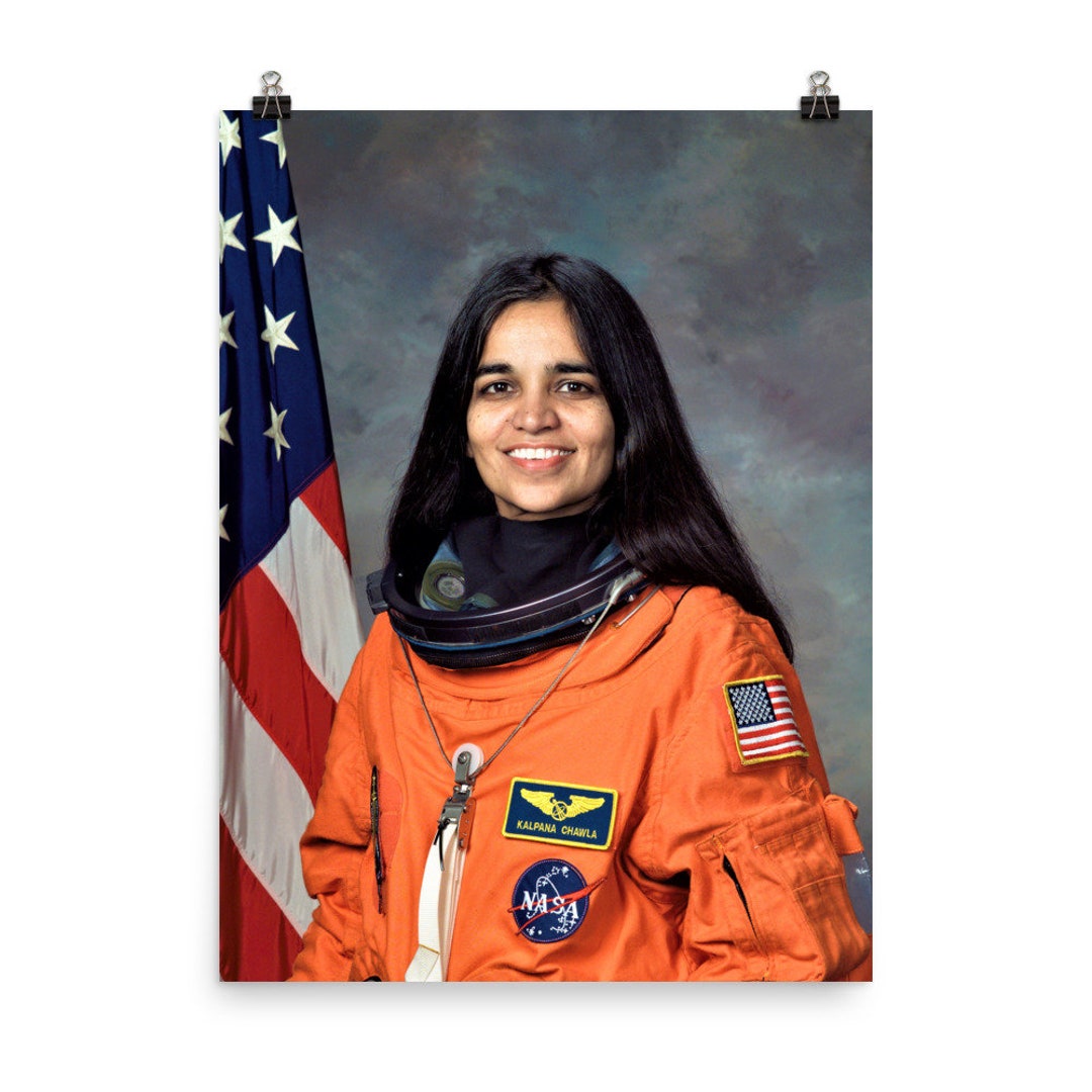 Kalpana Chawla Poster Print - Etsy