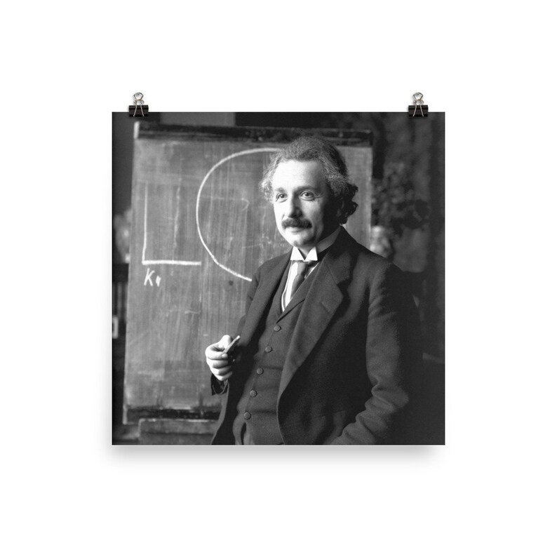 Albert Einstein Poster Print - Etsy