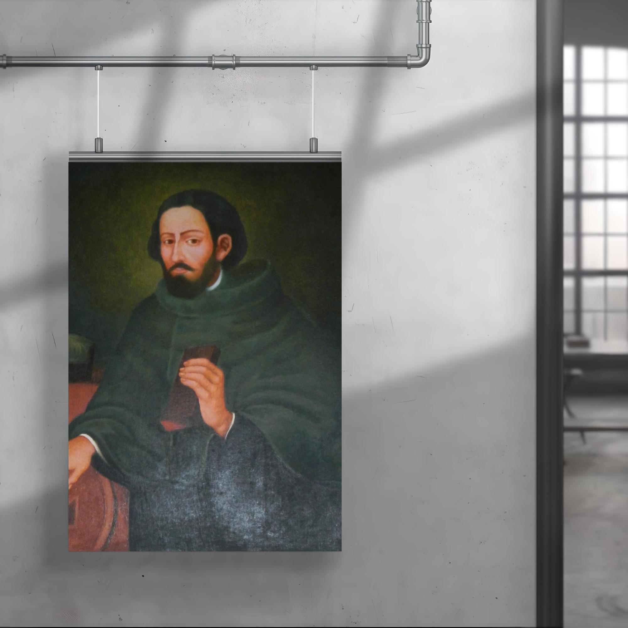 Antonio De Morga Vintage Art Print: Historical Scholar Illustration - Etsy