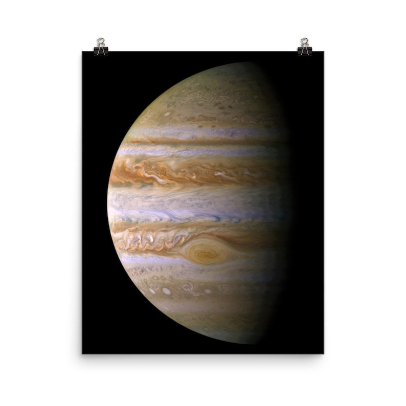 Portrait of Jupiter From Cassini Poster Print - Etsy