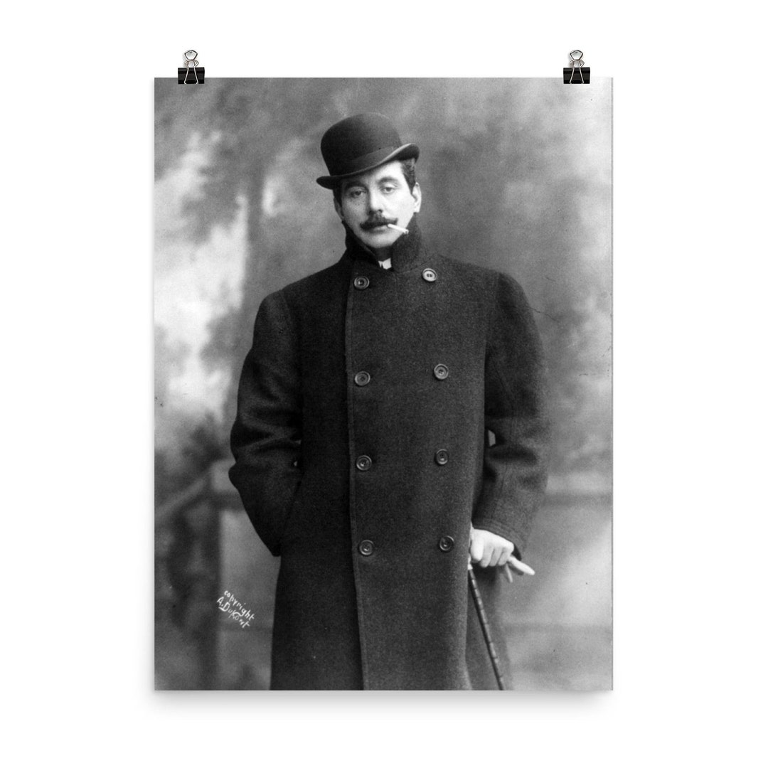 Giacomo Puccini Poster Print - Etsy