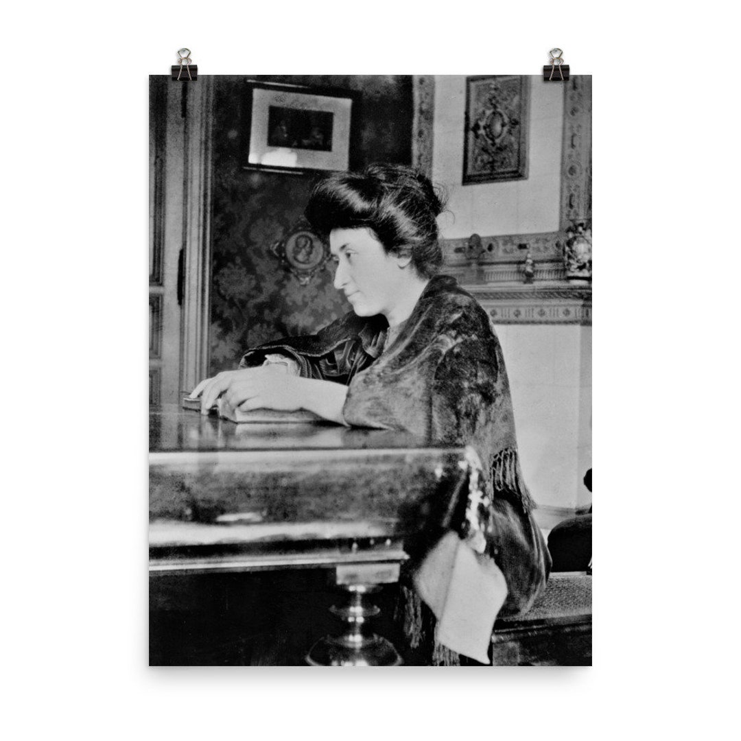 Rosa Luxemburg Poster Print - Etsy