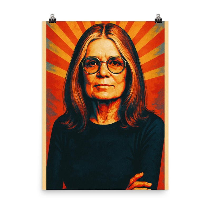 Gloria Steinem Poster - Etsy