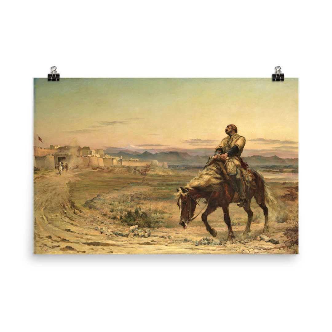 William Brydon Painting, Remnants of an Army by Elizabeth Thompson ...