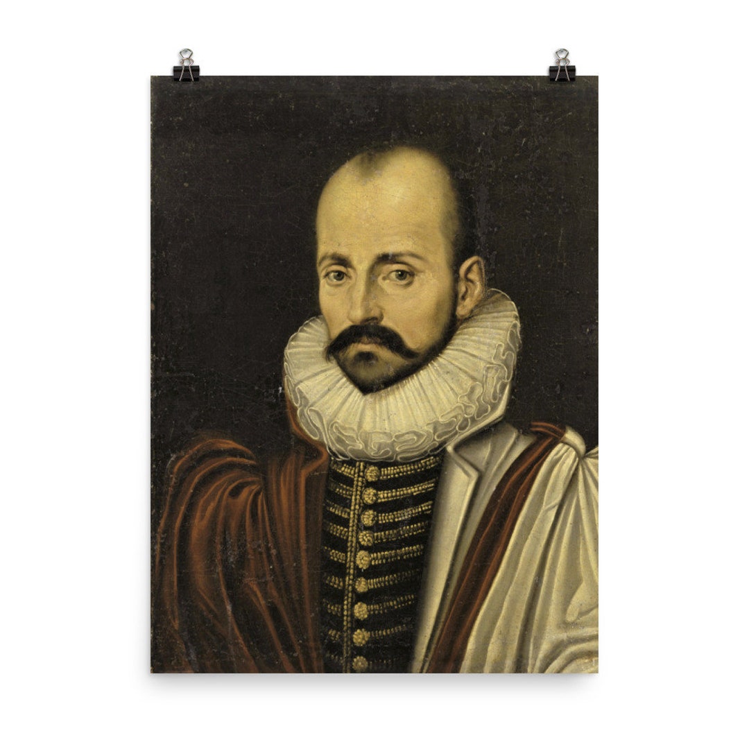 Michel De Montaigne Poster Print - Etsy