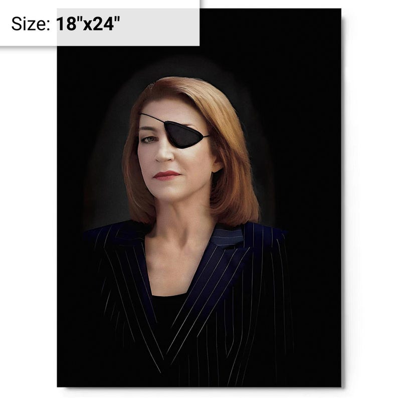 Marie Colvin Metal Print: Iconic War Correspondent Portrait Tribute ...