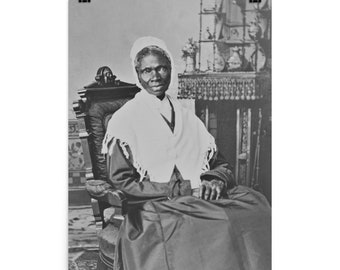 SOJOURNER TRUTH POSTER Picture Glossy Banner Print Photo Abolitionist ...