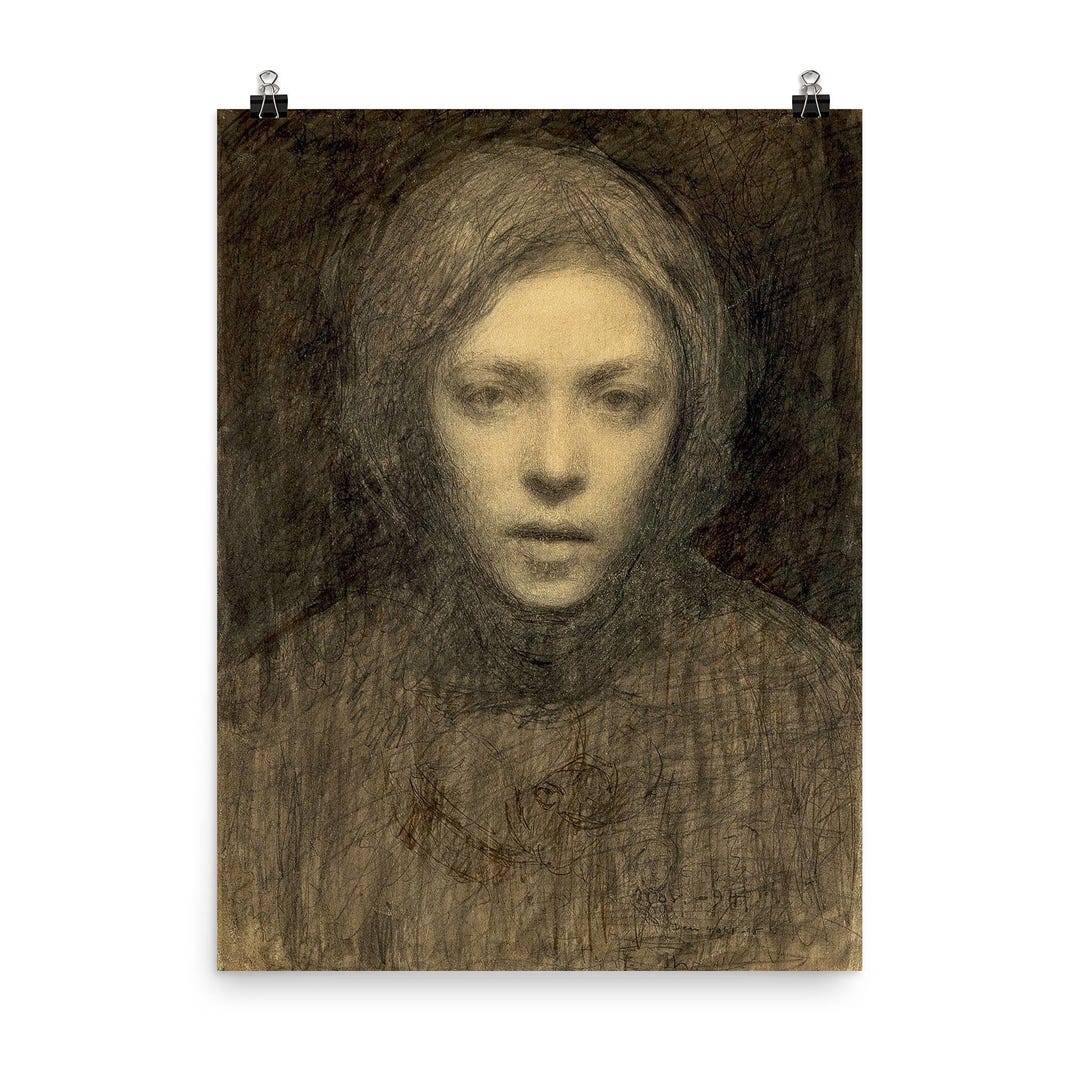 Ellen Thesleff Self-portrait Poster Print - Etsy