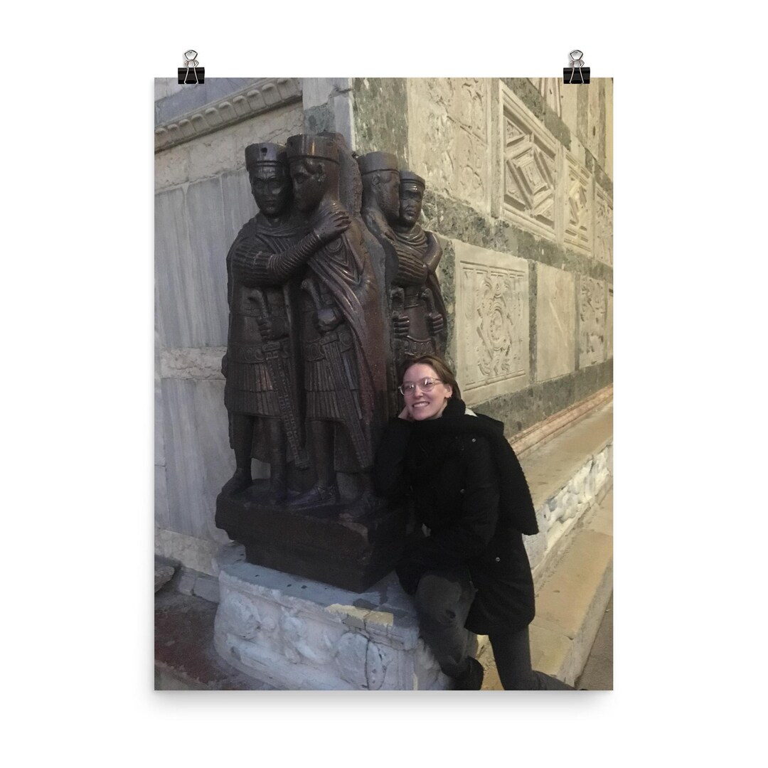 Roman Tetrarchs Porphyry Statues Poster Print ~300 CE - Historical Art ...