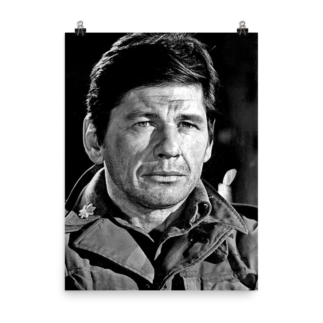 Charles Bronson Poster Print - Etsy