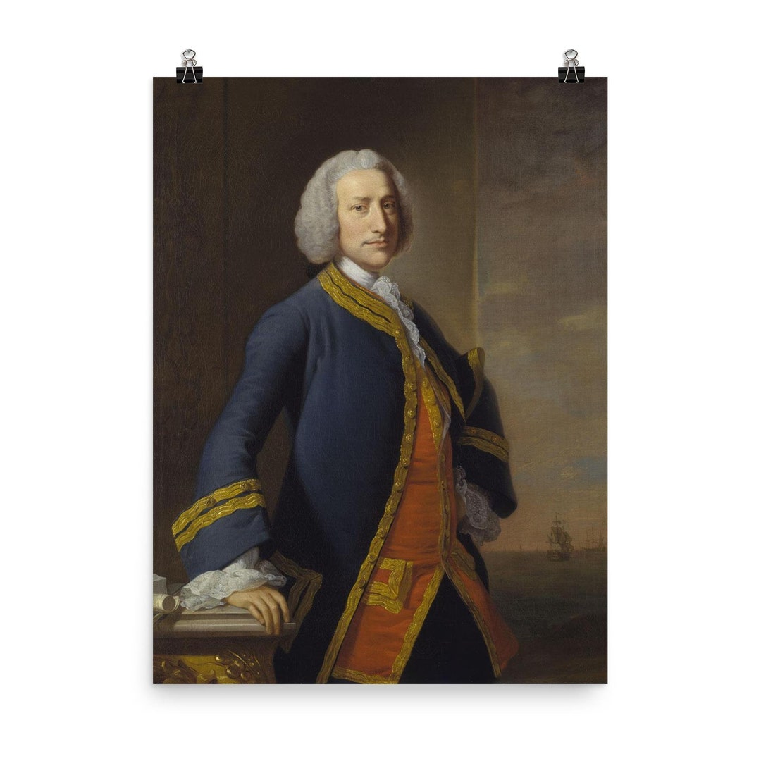 George Anson 1st Baron Anson Poster Print 18 X 24 - Etsy