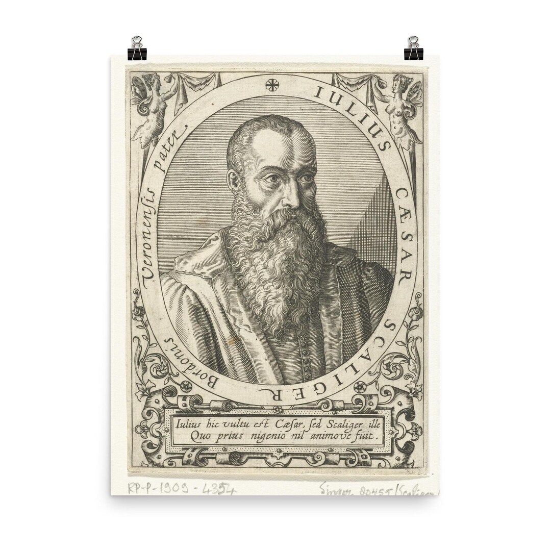 Julius Caesar Scaliger Poster Print - Etsy