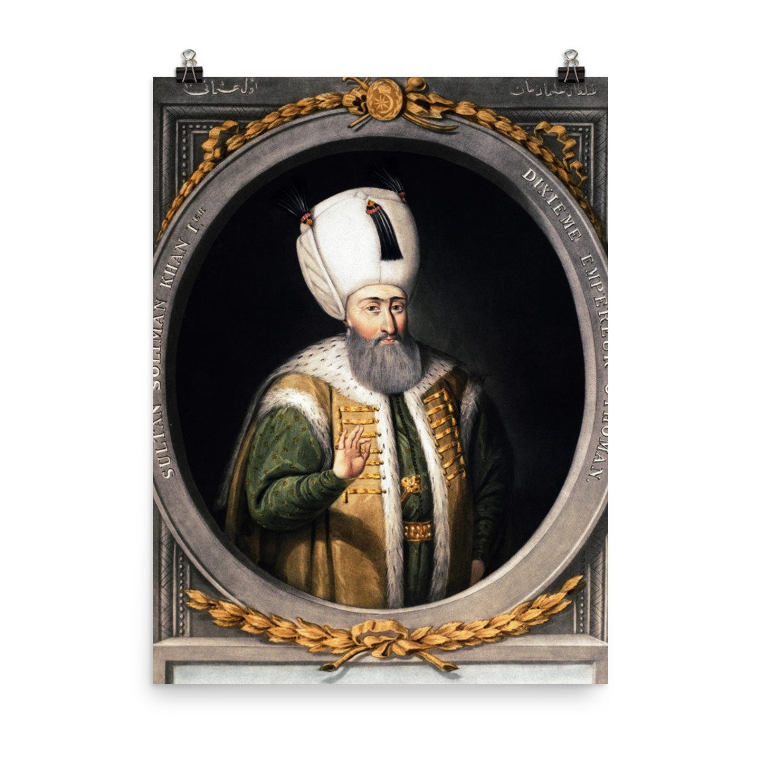 Suleiman the Magnificent Poster Print - Etsy
