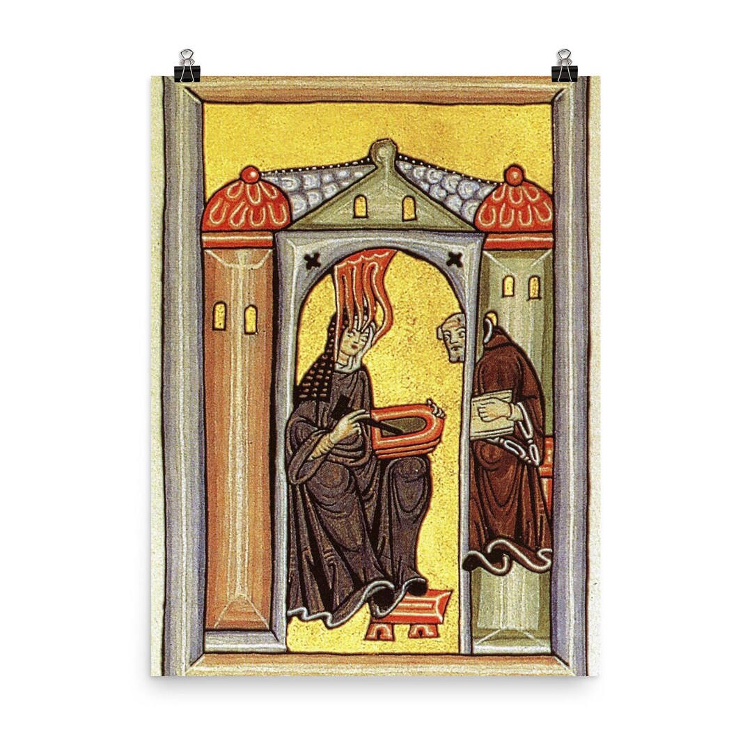 Hildegard Von Bingen Poster Print - Etsy