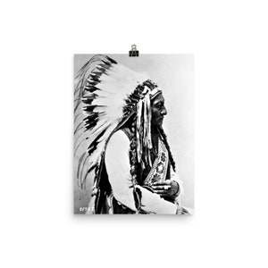 Sitting Bull, 1885 Poster Print - Etsy