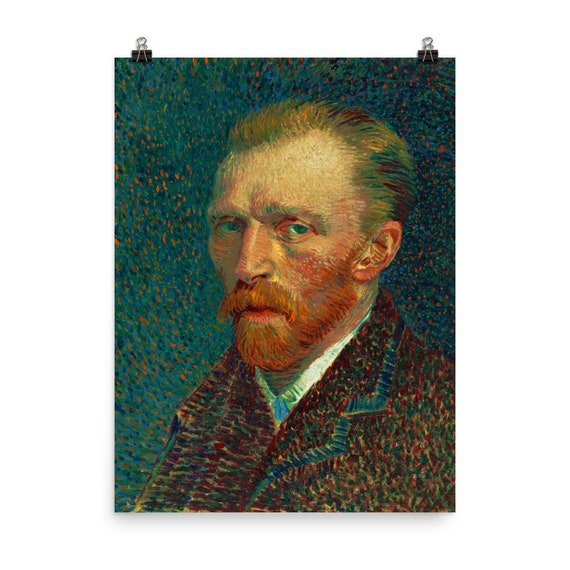 Self-portrait by Vincent Van Gogh Poster Print - Etsy