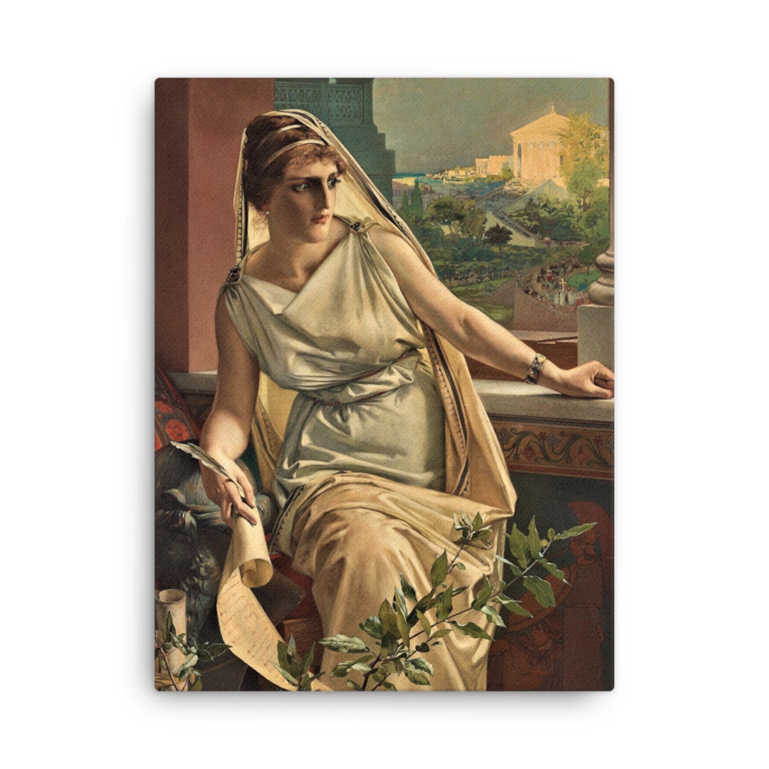 Hypatia of Alexandria Canvas Print - Canvas Wall Art - Etsy