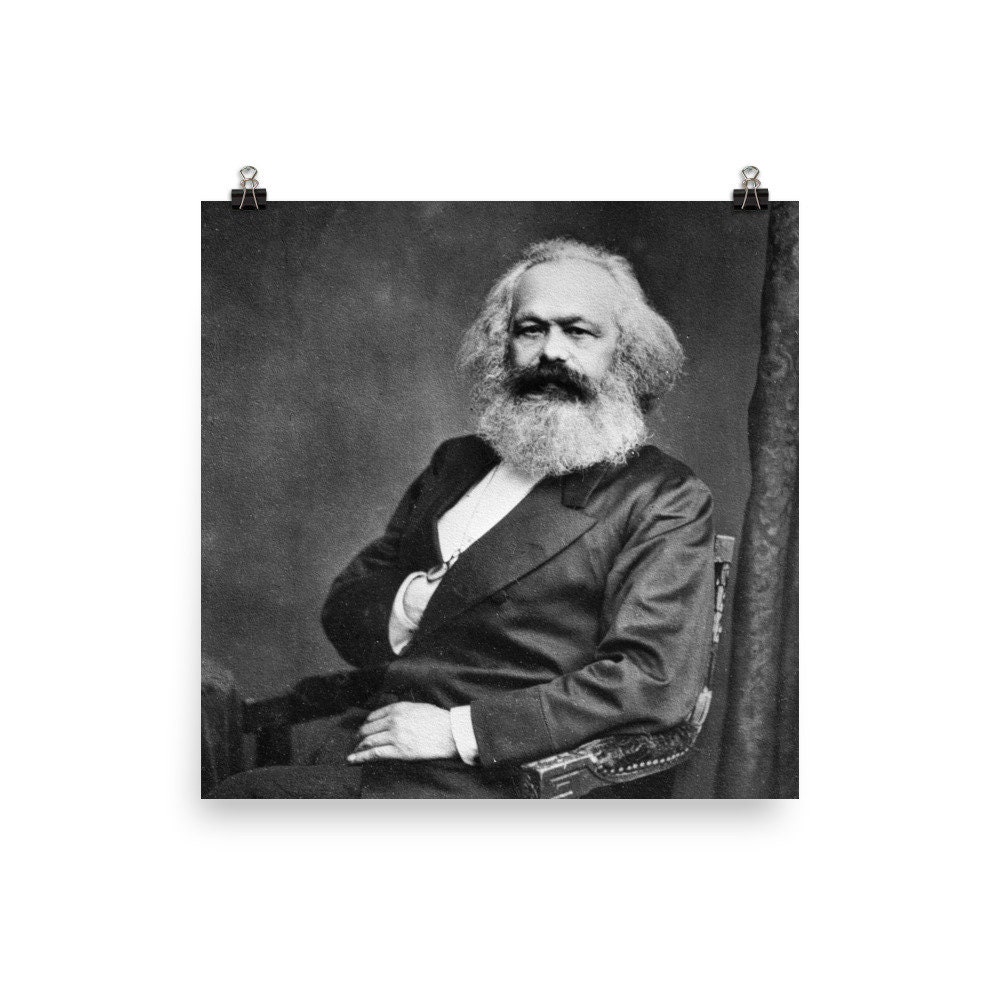 Karl Marx Poster - Etsy