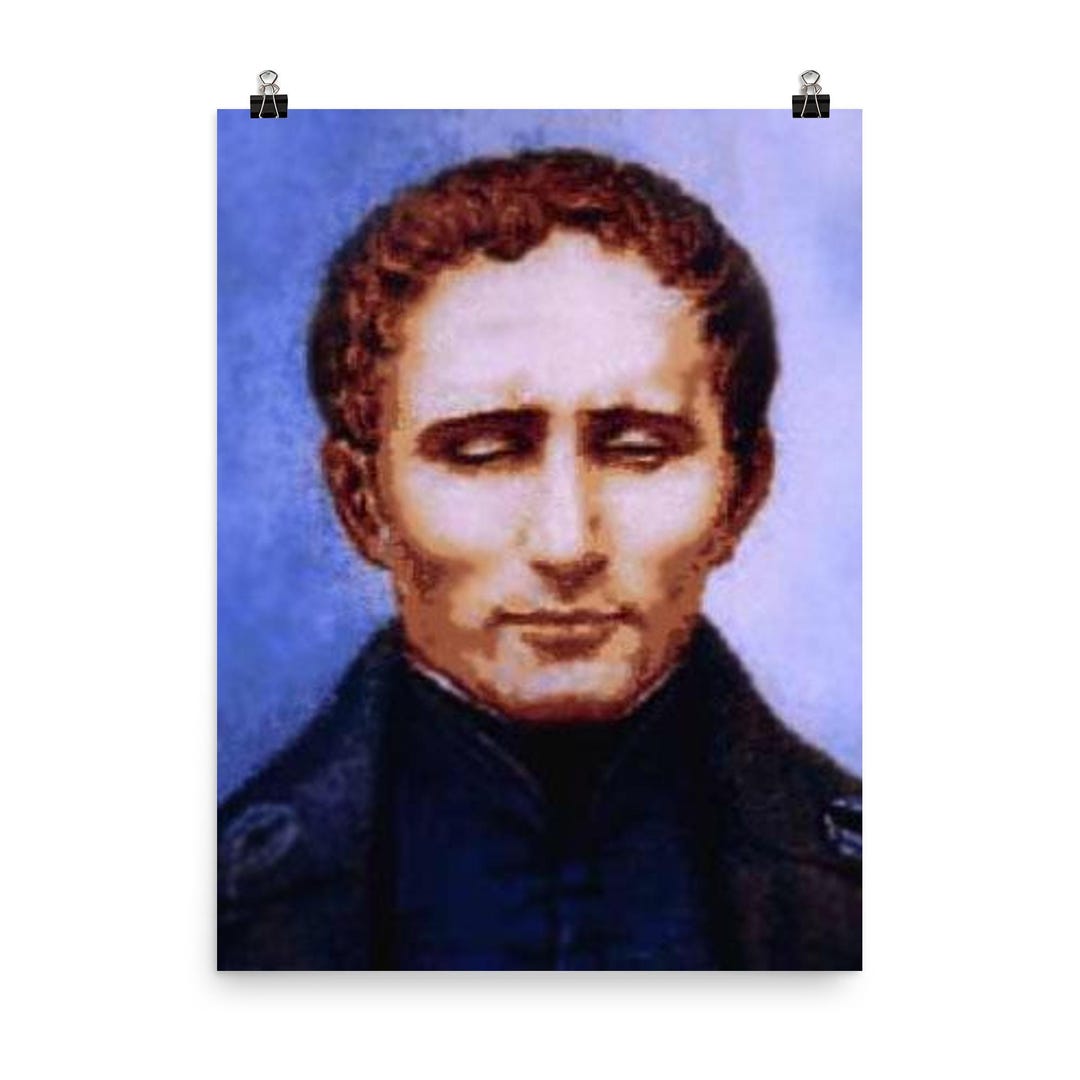 Louis Braille Poster Print - Etsy