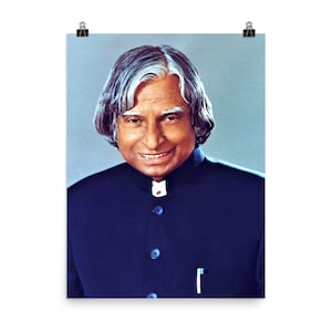 A.P.J. Abdul Kalam Poster Print - Etsy