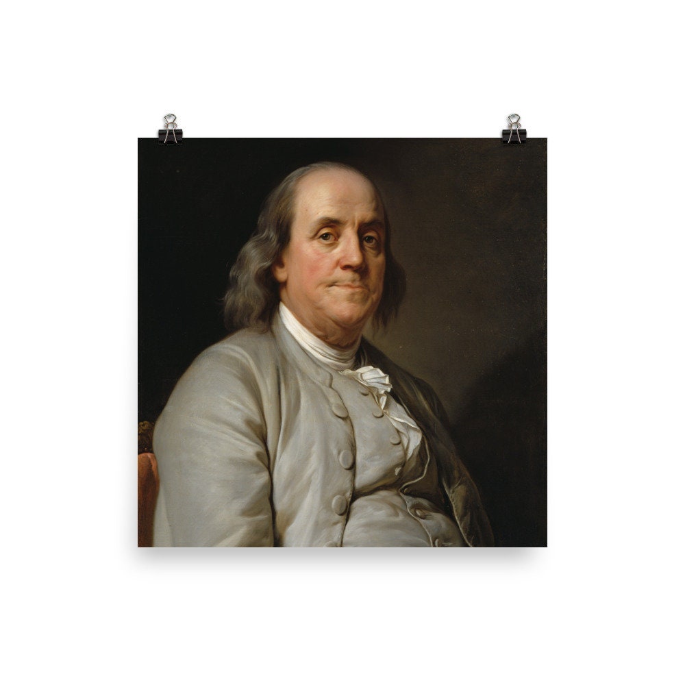 Benjamin Franklin Poster - Etsy