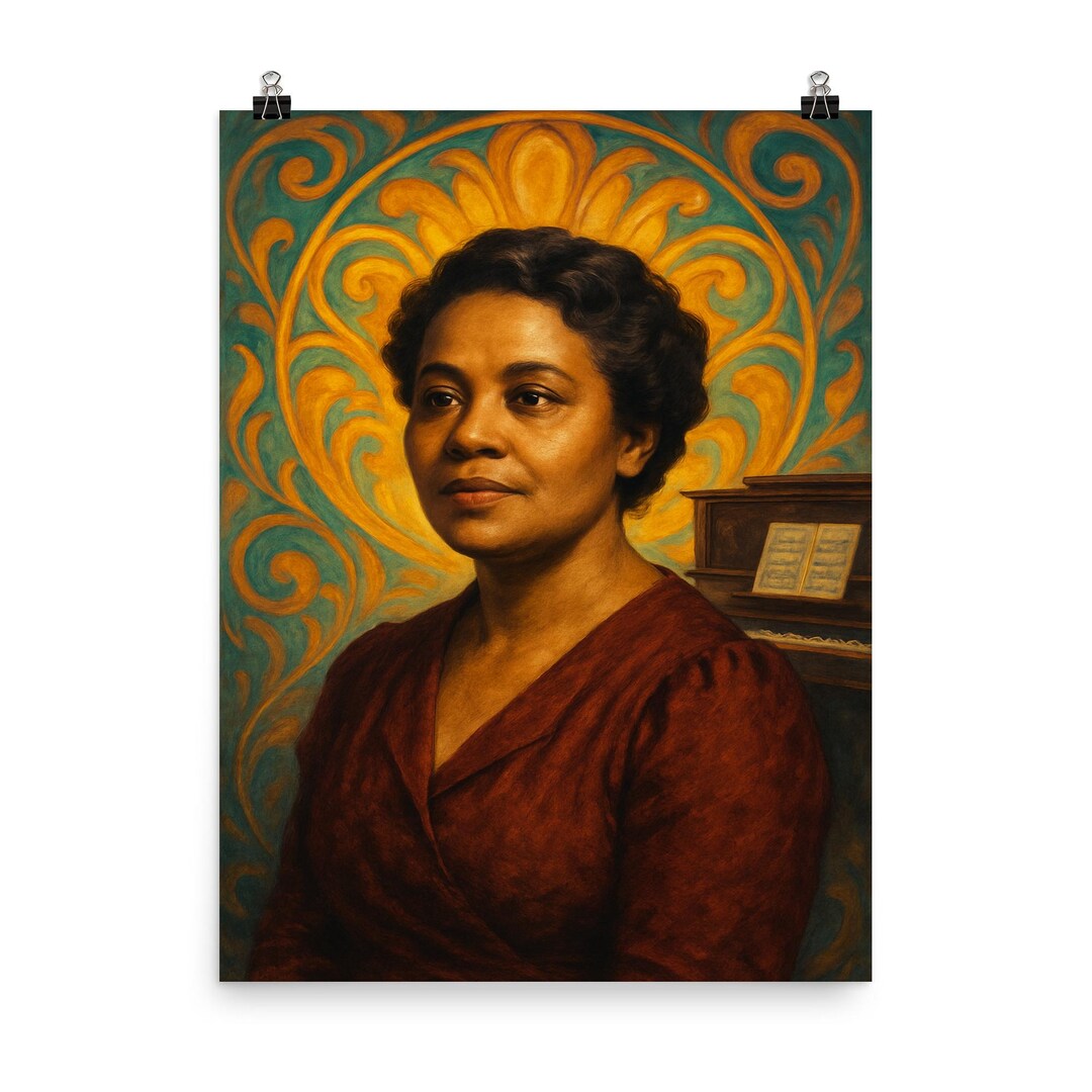 Florence Price Wall Art Poster Print - Unique Historical Composer Decor ...