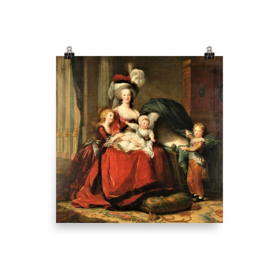 Vigee Lebrun Marie Antoinette And Her Children