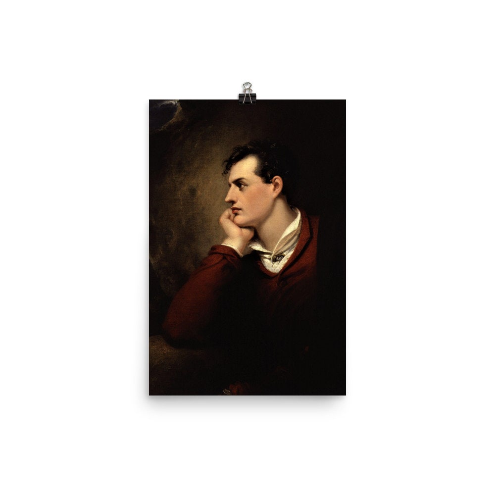 Lord Byron Poster Print - Etsy