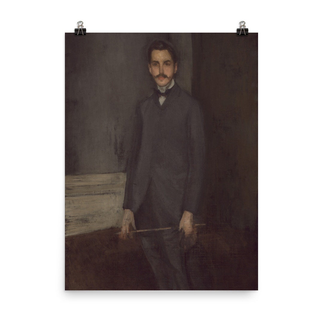 George Washington Vanderbilt II by James Mcneill Whistler Poster Print ...